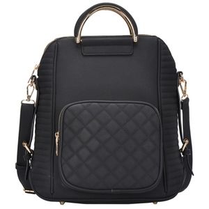 MMS Design Studio | Bags | Manhattan Convertible Backpack Black | Poshmark